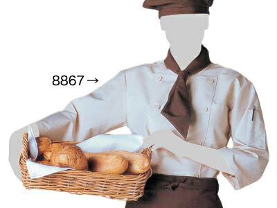 1購入あたりの内容量：1枚［規格］着丈75cm 胸廻118cm 肩巾49cm 袖丈47cm (七分袖)　　［サイズ］LL［素材］抗菌加工(タッサー)［機能・特徴］素材:抗菌加工(タッサー)胸ポケット付・ペンさし付