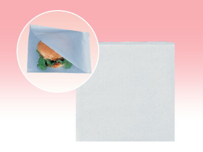 1購入あたりの内容量：100枚［規格］150×150mm［素材］薄葉紙+ポリラミ［機能・特徴］袋の内側にポリエチレンをラミネートしていますので、油やソースなどのにじみを抑えて、手を汚さずに食べられます。片貼袋(L字型開口)ですので、商品が入...