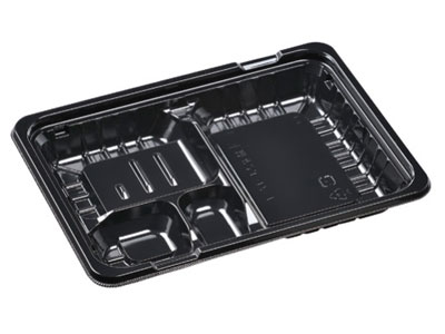 こちらの商品は50枚単位での販売となります。［規格］外寸：230×169×30mm マルチSD（耐熱110℃）業界トップシェアのエフピコ商品です！仕切りがシンプルで盛り付けしやすい形状です。本体レンジOK、耐熱温度110℃