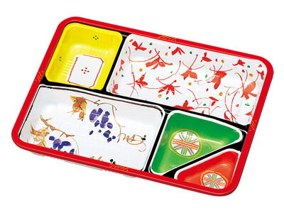 こちらの商品は50枚単位での販売となります。［規格］230×180×27mm PPF色鮮やかでどこか懐かしい柄。レトロなのになぜか新しさを感じるお弁当容器です。目安ご飯量：150g/180gレンジOK、耐熱温度110℃