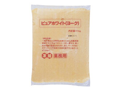 こちらの商品は1個単位での販売となります。［規格］1kg 一般の鶏卵よりも卵黄色を抑えた20%加糖凍結卵黄。真っ白なカスタードクリームを作ることや、フルーツや抹茶を加え、素材の彩りを鮮やかに出すことができます。【原材料名】卵黄　砂糖エネルギ...