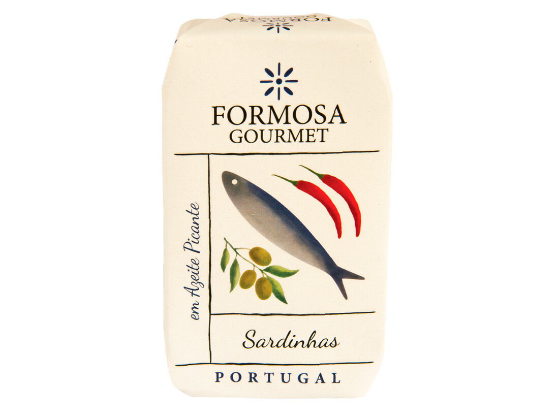 1購入あたりの内容量：1個［規格］110g［機能・特徴］イワシのオリーブ油漬けに特産島唐辛子を加え、ピリ辛に仕上げました。あとから感じる辛みが病みつきに!お酒にもよく合い、少量のにんにくを加えればパスタとの相性も抜群です。［原産地］ポルトガ...