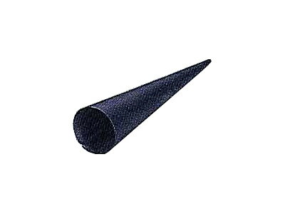 こちらの商品は1個単位での販売となります。［規格］径30×135mm(外寸)厚0.4mm アルミメッキ鋼板、フッ素樹脂加工内面黒塗装板厚：0.5mm　
