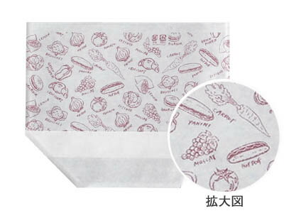 こちらの商品は100枚単位での販売となります。［規格］200+80×160 表面:OPP　裏面:片艶晒クラフト紙.PP