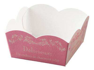 こちらの商品は100枚単位での販売となります。［規格］底面60×60(上面70×70)×H32mm ［色］ピンク cottaオリジナル商品です。