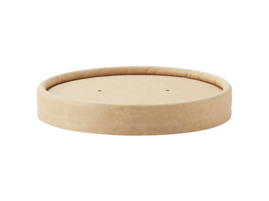 こちらは5個単位での販売となっております。多めにお求めの方は、更にお得な通常販売分よりお求めください。［規格］直径90mm［素材］紙未晒フードカップ235ml/350ml共用で使える平蓋です。