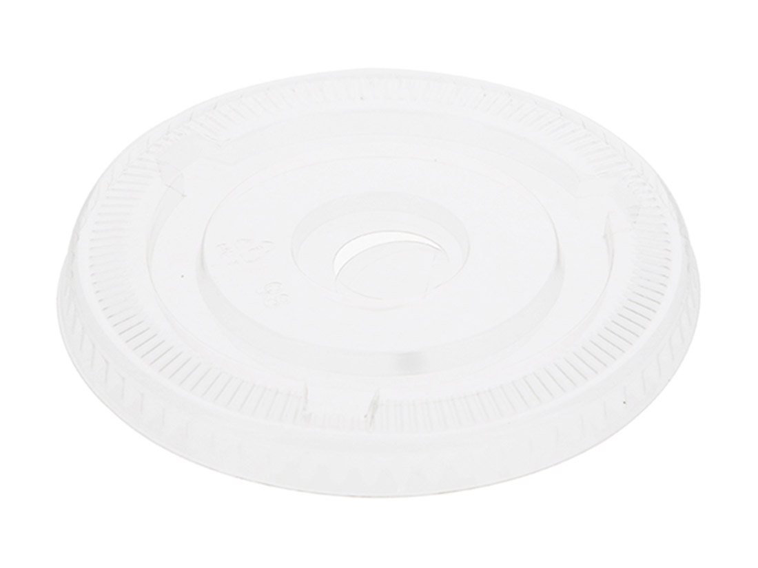 1購入あたりの内容量：50枚［機能・特徴］98mm口径専用の透明平蓋です。穴がC字型になっており従来に比べてストローが指しやすくなっております。ストローの出し入れがスムーズです。［規格］ 口径98×H8mm ［素材］ A-PET［外寸］ 口...