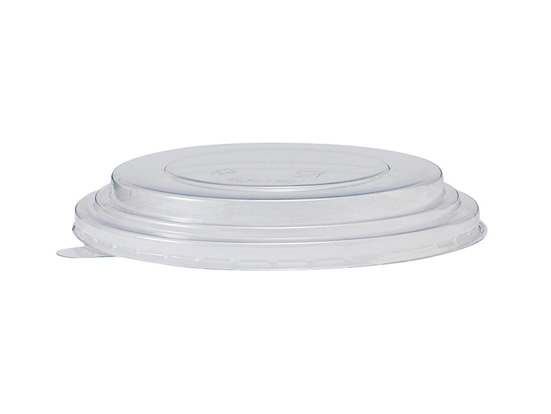 1購入あたりの内容量：25個［規格］口径142mm［素材］A-PET口径142mm対応の「未晒フードカップ」用の透明フタです。※食品の長期保存には適しません。電子レンジ・オープン使用不可［外寸］口径142mm