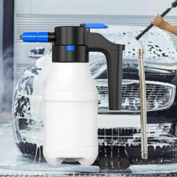 説明:[大容量設計]: 電動フォームスプレーボトルの容量は1.5Lで.長期間の連続使用に適しており.便利な洗車に適しており.洗車の効率を効果的に向上させます. [素材]: 電動カーフォームスプレーボトルはABS素材で作られており.軽量でさま...