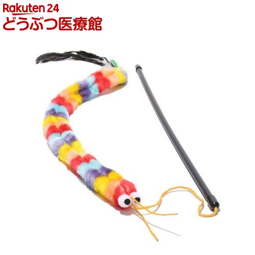 お店TOP＞ペットの雑貨・ケアグッズ＞ループロッディーズ レインボーワーム (1個)【ループロッディーズ レインボーワームの商品詳細】●「ループ ロッディーズ」は、猫好きが考えた、猫と猫オーナーのための猫じゃらし系コミュニケーションおもちゃ...