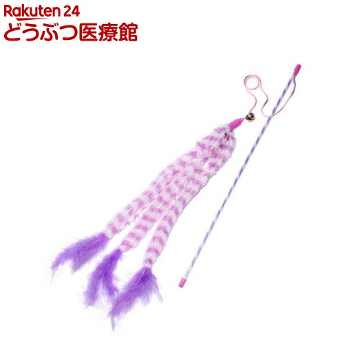 お店TOP＞ペットの雑貨・ケアグッズ＞ループロッディーズ トリプルフェザー パープル (1個)【ループロッディーズ トリプルフェザー パープルの商品詳細】●「ループ ロッディーズ」は、猫好きが考えた、猫と猫オーナーのための猫じゃらし系コミュ...