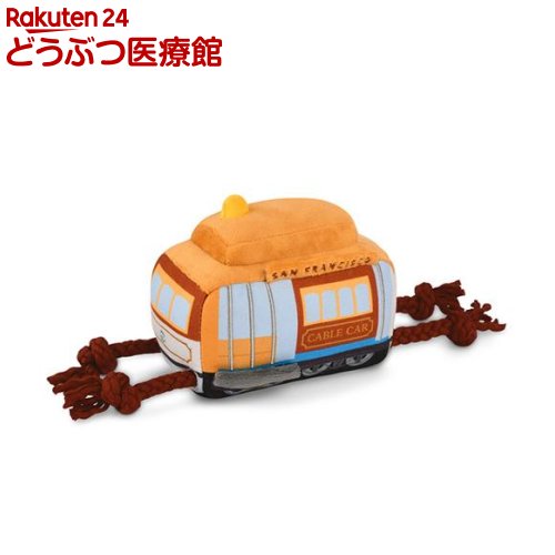 お店TOP＞犬のおもちゃ・しつけ＞その他＞プレイ ケーナインコミュート ケーブルカー (1個)【プレイ ケーナインコミュート ケーブルカーの商品詳細】●可愛らしいデザインで音が鳴るワンちゃん用のおもちゃです。●縫製には二重縫いを採用している...