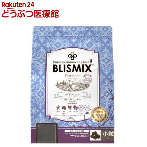 お店TOP＞ドッグフード(ドライフード)＞その他＞ブリスミックス ドッグ pHコントロール (1kg)【ブリスミックス ドッグ pHコントロールの商品詳細】●グレインフリー(穀物不使用)のチキンを主原材とした小粒タイプのドッグフードです。●...