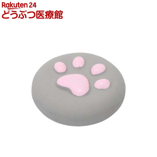 お店TOP＞犬のおもちゃ・しつけ＞その他＞ループプーピーズ パウクッキー グレー (1個)【ループプーピーズ パウクッキー グレーの商品詳細】●「プーピーズ パウクッキー」は丸型でワンちゃんの足形がプリントされたおもちゃです。●柔らかく噛み...