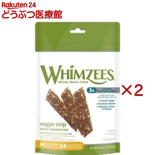 お店TOP＞おやつ＞その他＞ウィムズィーズベジーストリップМ (14個入×2セット)【ウィムズィーズベジーストリップМの商品詳細】ウィムズィーズは植物由来の厳選素材を使用したデンタルトリーツです。【ウィムズィーズベジーストリップМの原材料】...