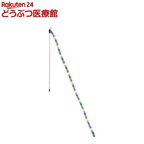 お店TOP＞猫のおもちゃ・しつけ＞その他＞ループロッディーズ マジックワンド パッション (1個)【ループロッディーズ マジックワンド パッションの商品詳細】●「ロッディーズ マジックワンド」はロッドの先に長めの筒状の布が付いています。●ヘ...