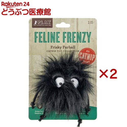 お店TOP＞猫のおもちゃ・しつけ＞その他＞プレイ フィーラインフレンジ フリスキーボール (2セット)【プレイ フィーラインフレンジ フリスキーボールの商品詳細】●アメリカ産オーガニックキャットニップが入ったキュートなデザインの猫用おもちゃ...