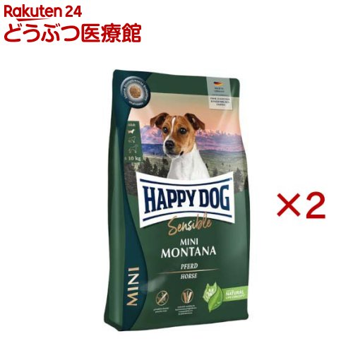 お店TOP＞ドッグフード(ドライフード)＞その他＞ハッピードッグ ミニ センシブル 小型犬 ミニ モンタナ 馬肉＆ポテト (4kg×2セット)【ハッピードッグ ミニ センシブル 小型犬 ミニ モンタナ 馬肉＆ポテトの商品詳細】●特に嗜好性が...