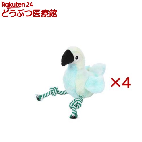 お店TOP＞ペットの雑貨・ケアグッズ＞ループフレンディ パロット ブルー (4セット)【ループフレンディ パロット ブルーの商品詳細】●「ループフレンディ パロット」はレッドとブルー、どちらもポップでキュートなオウム型のぬいぐるみ犬用おもち...