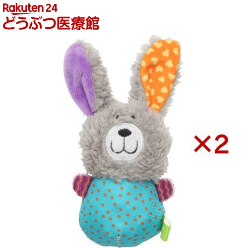 お店TOP＞猫のおもちゃ・しつけ＞その他＞ループファニーズ うさぎ (2セット)【ループファニーズ うさぎの商品詳細】●猫が大好きな香りを発するキャットニップが入っていますので夢中で遊んでくれます。●カシャカシャ音が鳴る素材がさらに興味を惹...