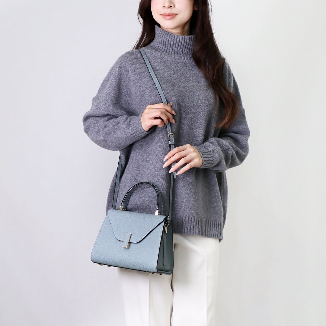 【楽天市場】ヴァレクストラ VALEXTRA 2WAYバッグ ISIDE WBES0036 028 LOC 99 BP (V5E36 028) ブルー系(PROVERE) MINI：テザーレブ ...