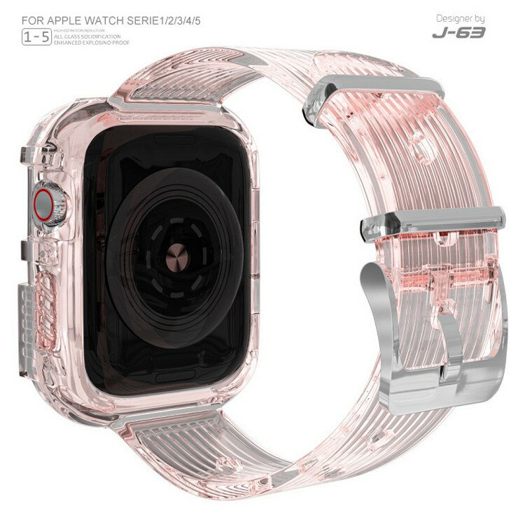 商品詳細 この透明なApple Watchバンドは、シリコン素材を使用しており、快適で耐久性があります。男性も女性も使用できるデザインで、Apple Watchの全シリーズ（SE、6、5、4、3、2、1）に対応しています。サイズは38mm/...