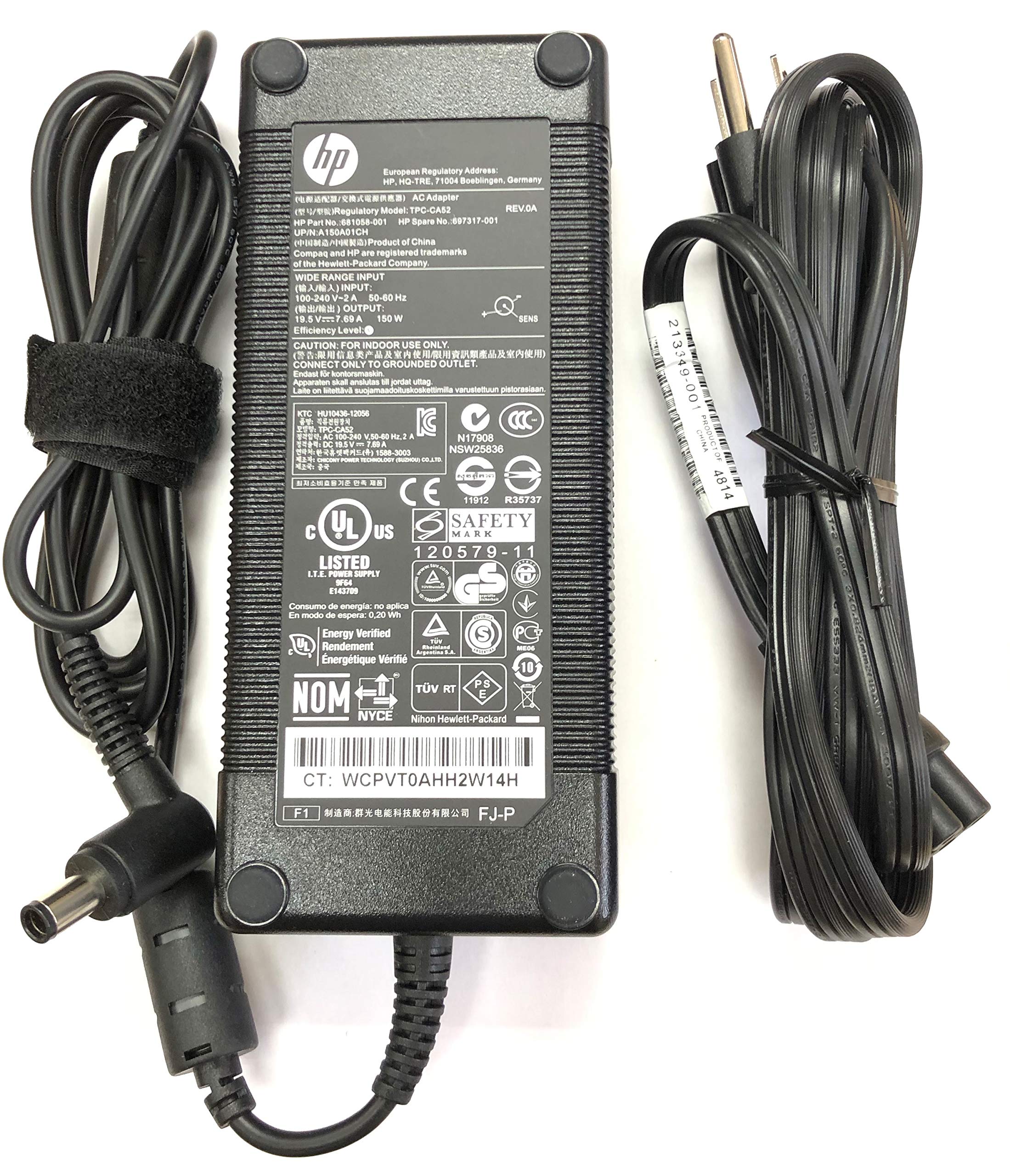商品詳細 メーカーHP 型番TPC-CA52 出力19.5V 7.7A 付属品新品PSE規格電源ケーブル 保証ご買い上げ後1ヶ月間品質保証致します。 説明 HP 品です。（簡易パッケージ） ※写真はイメージです。商品詳細 メーカー HP 型...