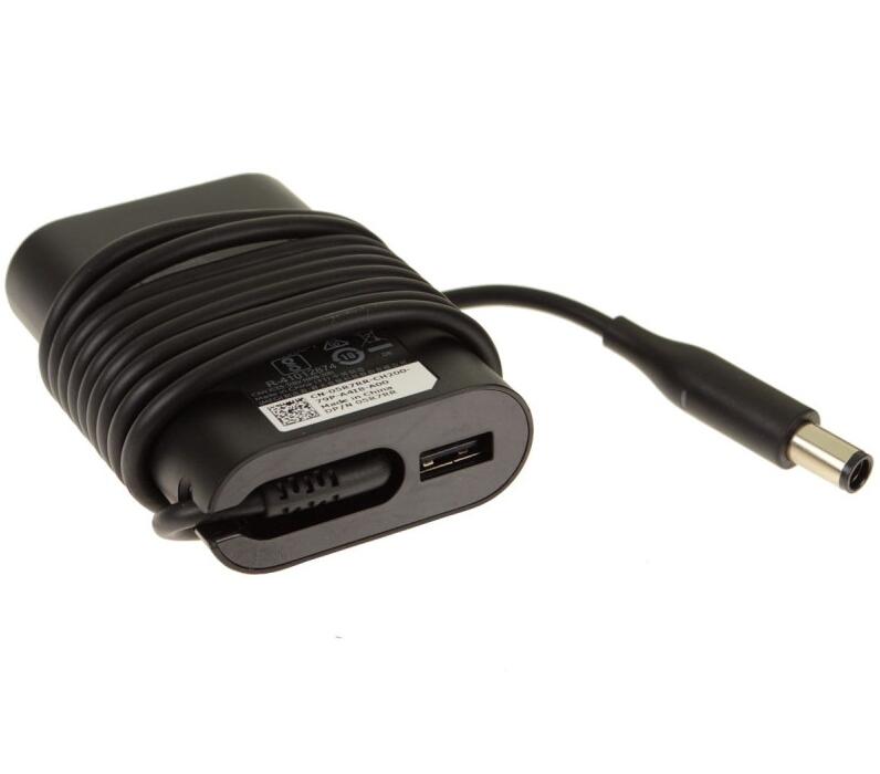 商品名 Dell 電源アダプタ 45W 薄型電源アダプター 型番 HA50NM16B OUTPUT DC19.5V-2.31A USB-A : 5V1A DCコネクタ 丸型 外径約7.4mmФ　内径5.0mmФ 対応機種一部 保証 1 年間...