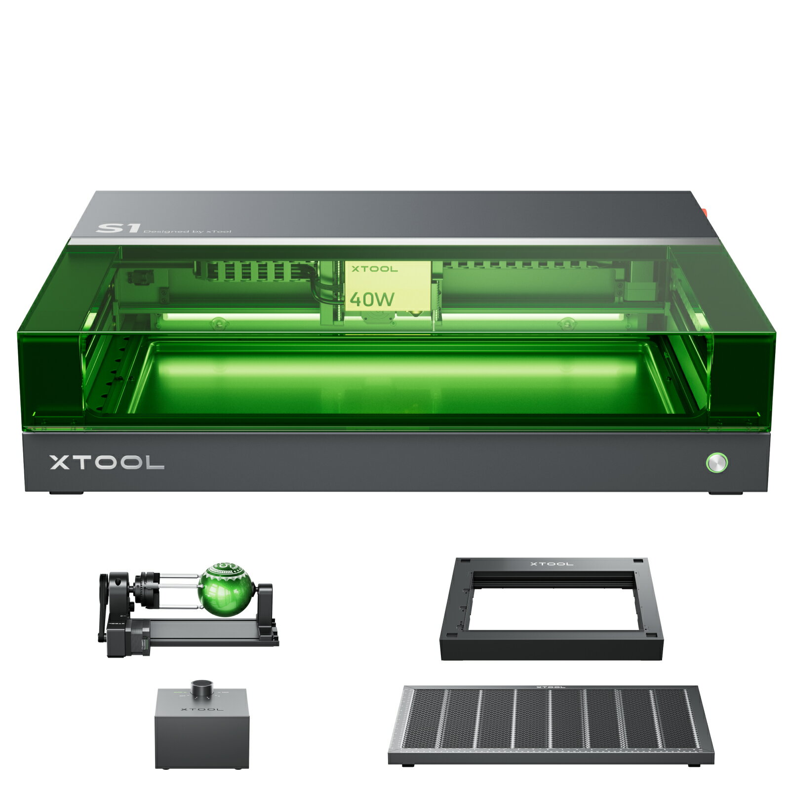 【パワフルな40W出力、プロ級の切断能力】xTool S1 レーザー彫刻機は、これまでの常識を覆す40Wという強力なレーザー出力が最大の特徴です。独自開発のレーザー圧縮技術により、プロ仕様のCO2レーザーマシンに引けを取らないほどのパワーを...