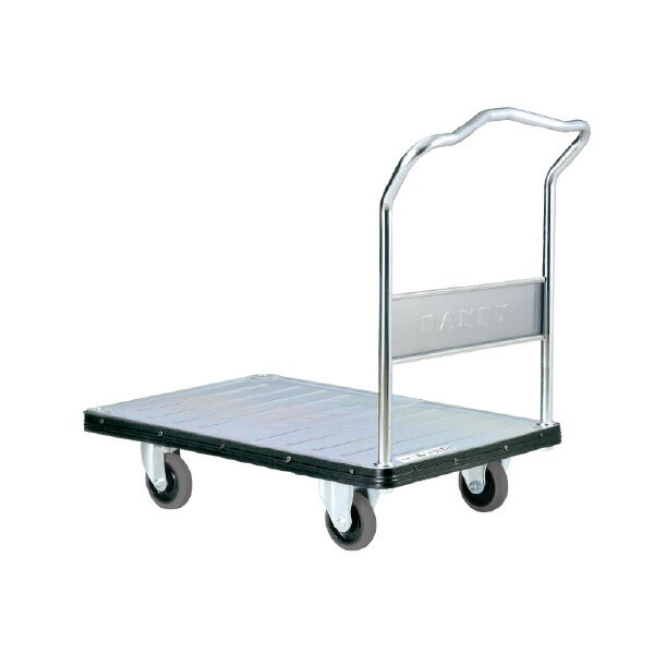 商品説明 ダンディシリーズ サイレントキャスター 路面に跡がつきにくいグレーキャスター 操作性を重視した花岡車輌オリジナルのユニバーサルデザインハンドル 商品スペック 最大積載質量(kg)：300 車輪径(mm)：130 テーブル寸法(mm...