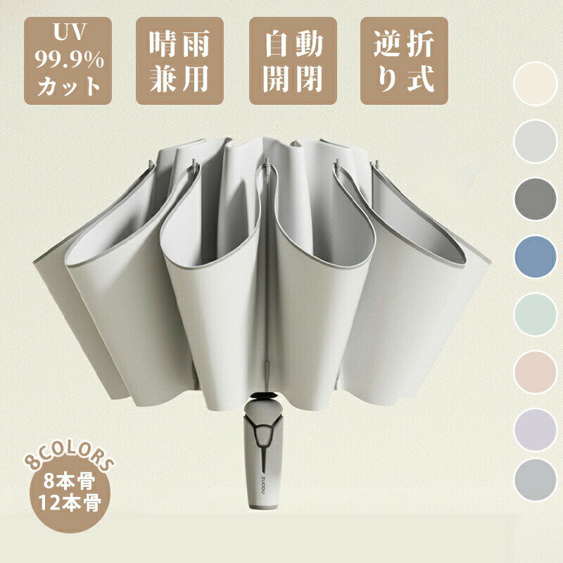 商品説明商品詳細【商品仕様 】8本骨　開く直径：106cm 重量：約460g 収納時の長さ：約33cm10本骨　開く直径：116cm 重量：約475g 収納時の長さ：約35cm中棒：アルミニウム合金製親骨：ガラスファイバーハンドル：高品質A...