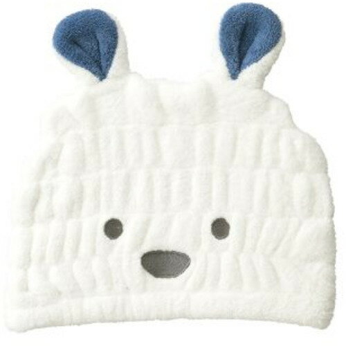 シービージャパン 吸水アニマルキッズキャップ シロクマ ●お風呂上りに便利なマイクロファイバー製タオルキャップ【仕様】商品サイズ：約幅22cm×奥行21cm×高さ1.5cm材質：ポリエステル、ナイロン