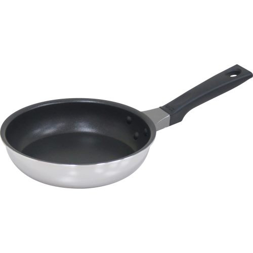 ウルシヤマ金属工業 IH-ルミエール フライパン 18cm ●熱効率に優れたアルミ二ウムと、保温性に優れたステンレス鋼を合わせた全面2層構造。熱伝導性に優れているため素材に熱をムラ無く均一に伝えます。内面はテフロン?プラチナ加工のため、調理...