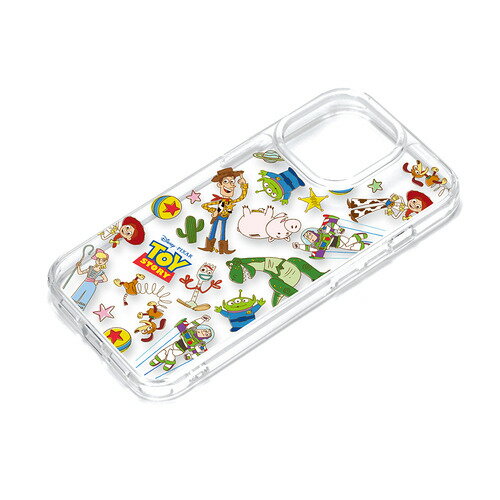 PGA PG-D23BPT13TOY iPhone15 Pro クリアハイブリッドケース Premium Style トイ・ストーリー PGD23BPT13TOY●ピクサーキャラクターデザインピクサーキャラクターデザインのiPhone15 ...