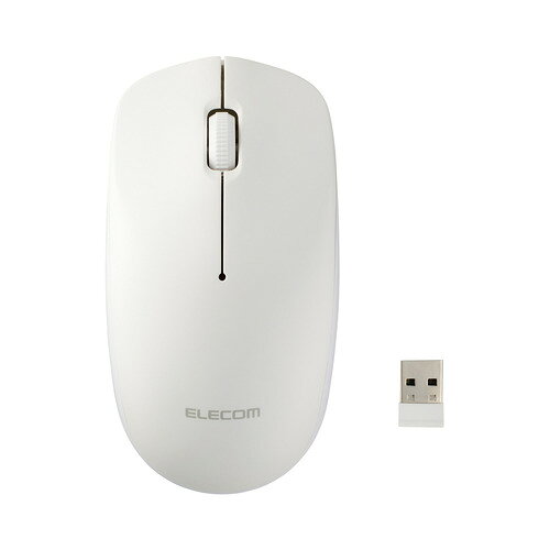 エレコム M-LE10DRXWH USB無線マウス 3ボタン2.4GHz 光学式 Windows Mac対応 ホワイト発売日：2024年12月8日●リーズナブルながらマウスの基本性能をしっかり備え、各種認証に適合。オフィスでの使用にぴったり...