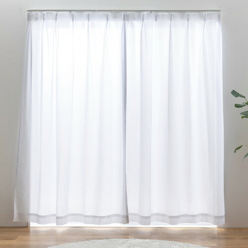 ユニベール 防炎・ UVカット・遮熱・断熱・省エネレース サーブル 幅100cmX丈228cm 2枚入 ホワイト ●防炎・ UVカット・遮熱・断熱・省エネレースカーテン&nbsp;【仕様】防炎・ UVカット・遮熱・断熱・省エネレースカーテン...