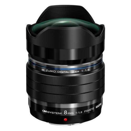 OMデジタルソリューションズ M.ZUIKO DIGITAL ED 8mm F1.8 Fisheye PRO マイクロフォーサーズ 単焦点レンズ 発売日：2024年6月21日●F1.8フィッシュアイレンズ大口径F1.8の対角線画角180°の...