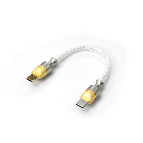 ddHiFi TC05M2-9cm USB Type-C toUSB-C OTGケーブル オーディオ用 9cm ●耐久性と信頼性TC05M2はOTGケーブルTC05シリーズのアップグレード版で、太いワイヤーゲージと銀メッキのフルシールド設計...