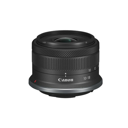 Canon RF-S10-18mm F4.5-6.3 IS STM 交換用レンズ 発売日：2023年12月8日●持ち運びに便利な小型・軽量レンズカメラ側の電子歪曲収差補正を活かした設計により、携帯性に優れた小型・軽量化を実現。スイッチレスな...