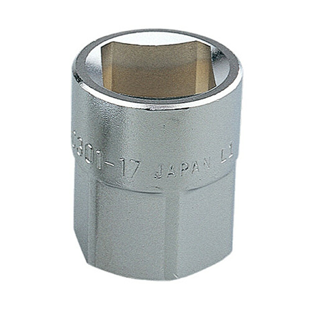 商品情報商品名ドレンプラグソケットメーカーKTC 規格/品番 AC301-17 サイズ ●商品サイズ：幅32×高さ26.5×奥行き26.5mm 重量/容量 ●重量：90g おすすめ ●自動車のミッション・ディファレンシャルのドレンボルトを締...