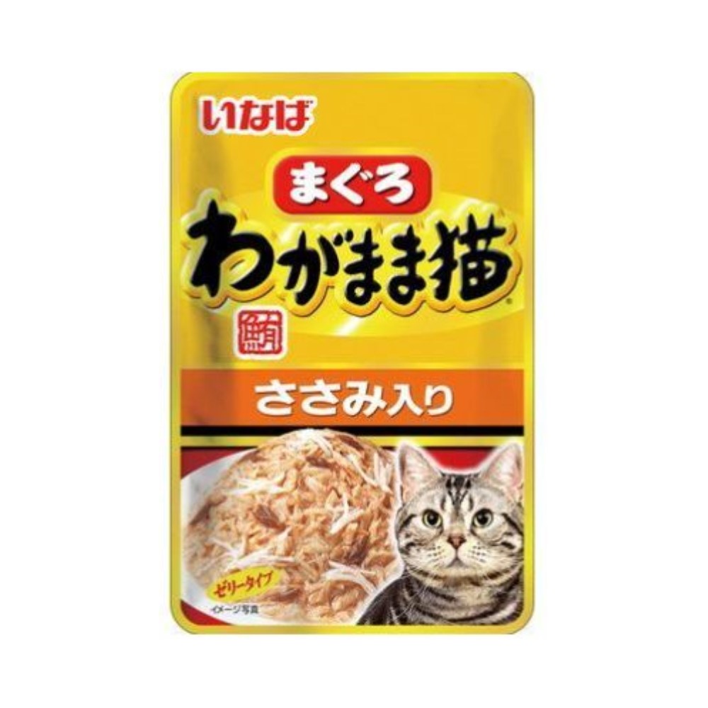 商品情報商品名わがまま猫 まぐろパウチ ささみ入り 40g×12個メーカー【まとめ売り】いなば 規格/品番 (4901133619618×12) サイズ 重量/容量 ●内容量:40g×12個 おすすめ ●まぐろとかつおをの身を細かくフレーク...