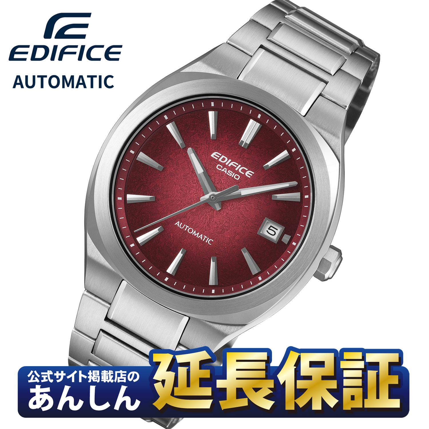 Speed ＆ Intelligence——ドライビングの情熱と精緻なデザイン美を体現するEDIFICE機械式シリーズ「EFK-200」。 コンパクトケースに、多面カットのベゼルを全モデル共通で採用。ヘアラインとポリッシュを切り替えた面構成...