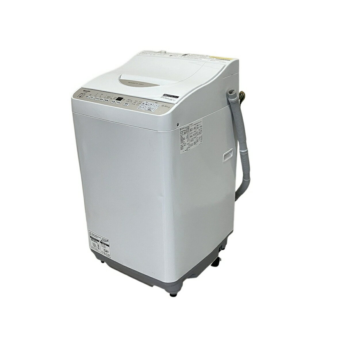 &nbsp; ReReは、 不正商品の排除を目指すAACD日本流通自主管理協会の会員企業です。 メーカー名 SHARP 型番 ES-T6JBK 製造年 2024年製 シリアル 1000470 カラー 画像参照 メーカー保証 なし サイズ 5...