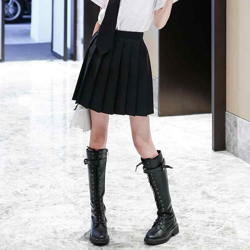 プリーツスカート レディース JK制服 学院風 無地 半身スカート 女子高生 通学用 シンプル 基本スタイル・柄: 無地・生地: 化繊混紡・伸縮素材: ポリウレタン・スカート形状: プリーツ・丈展開: ショート.ミディアム.ロング・装飾: ...