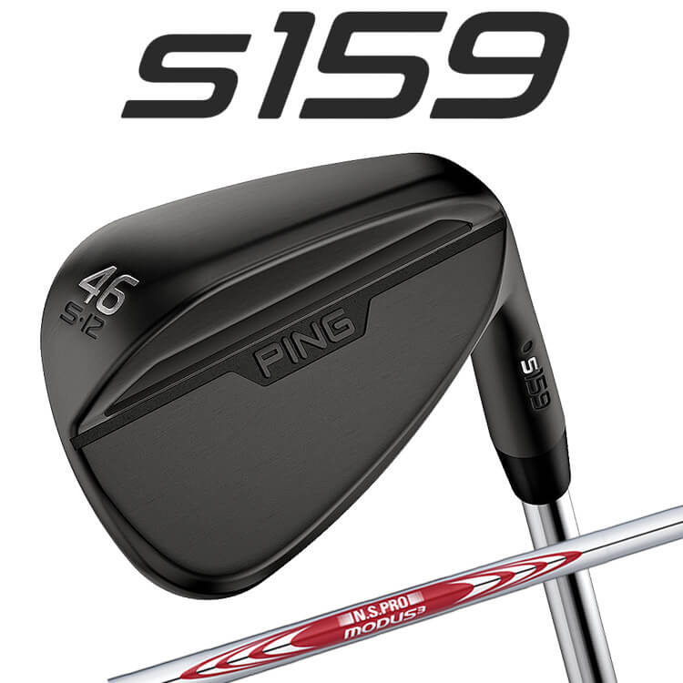 PING 【 ピン 】 S159 MIDNIGHT WEDGE N.S.PRO MODUS3 TOUR 105 スチールシャフト [日本正規品 ...