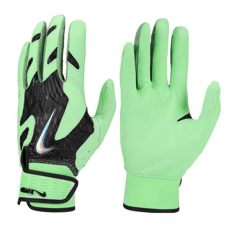 NIKE ナイキ 大人用 エリート バッティンググローブ アルファ エリート2.0（両手用） ゴートレザー×DRI-FIT｜グリップ・耐久・快適フィットを追求 ■ 商品概要 ナイキ大人用 エリートバッティンググローブ！ ナイキの大人用「アル...