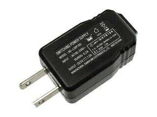 仕様 ・入力：AC100〜240V（50／60Hz） ・出力：5V1A（安定化出力） ・出力プラグ形状：USB−Aコネクタ ・本体寸法：58mmx30mmx24mm