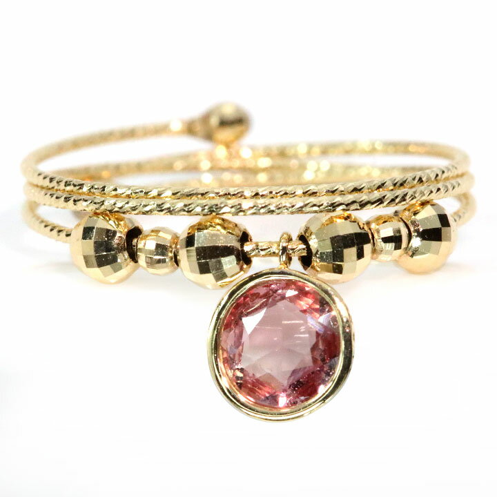 ─ Specスペック ─商品名ピンクサファイヤ＆ K18YG イエローゴールド リング・指輪石目（カラット数）ピンクサファイヤ 0.47カラット（サイズ：3.7×3.7ミリ位） リングサイズ10号　サイズフロント幅最大：約9.2mm フロン...