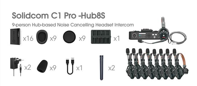 Solidcom C1 Proシリーズはユーザーの声に応え、インカムの課題であったノイズキャンセリング機能、トーク/ミュート設定機能を新たに搭載。前世代のSOLIDCOM C1、HUBとも問題なく相互連携が可能。ホーリランド C1PRO-H...