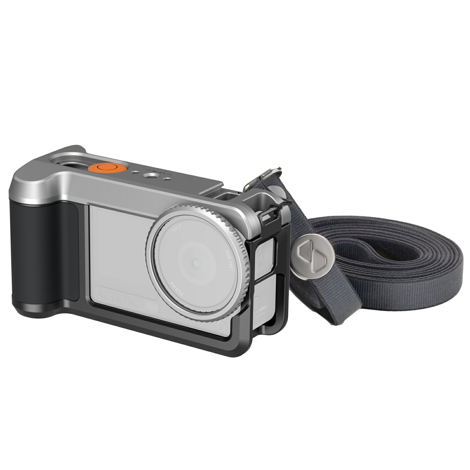 ・完全なストリート写真撮影ソリューション：DJI Osmo Action 6 専用に設計されたオールインワン キットで、ダイナミックなストリート撮影シナリオに最適化されています。・レトロなマットブラック デザイン：マットブラックのボディとシ...